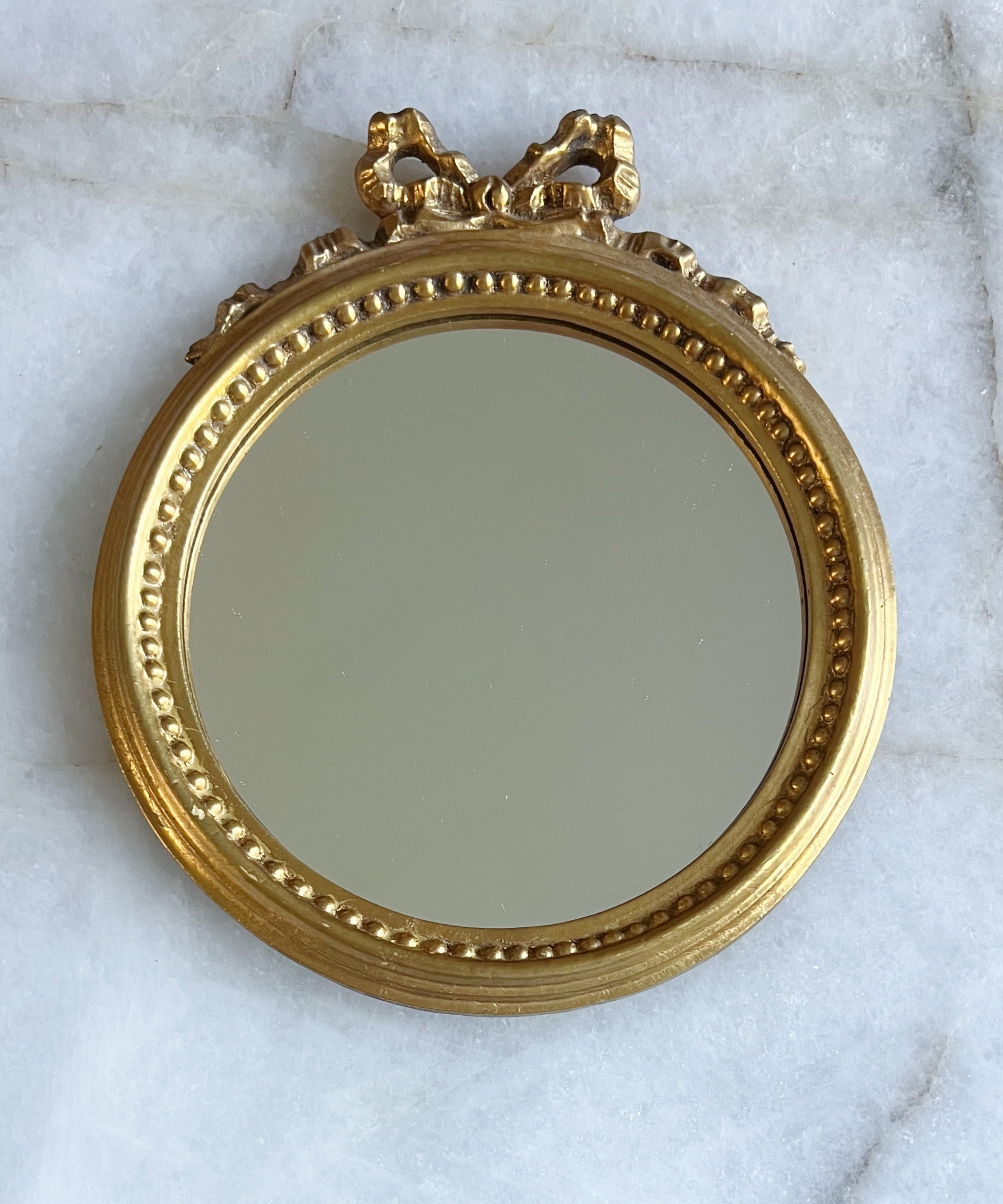 Vintage Gold Bow Mirror | House of Modern Vintage | New Orleans – House ...